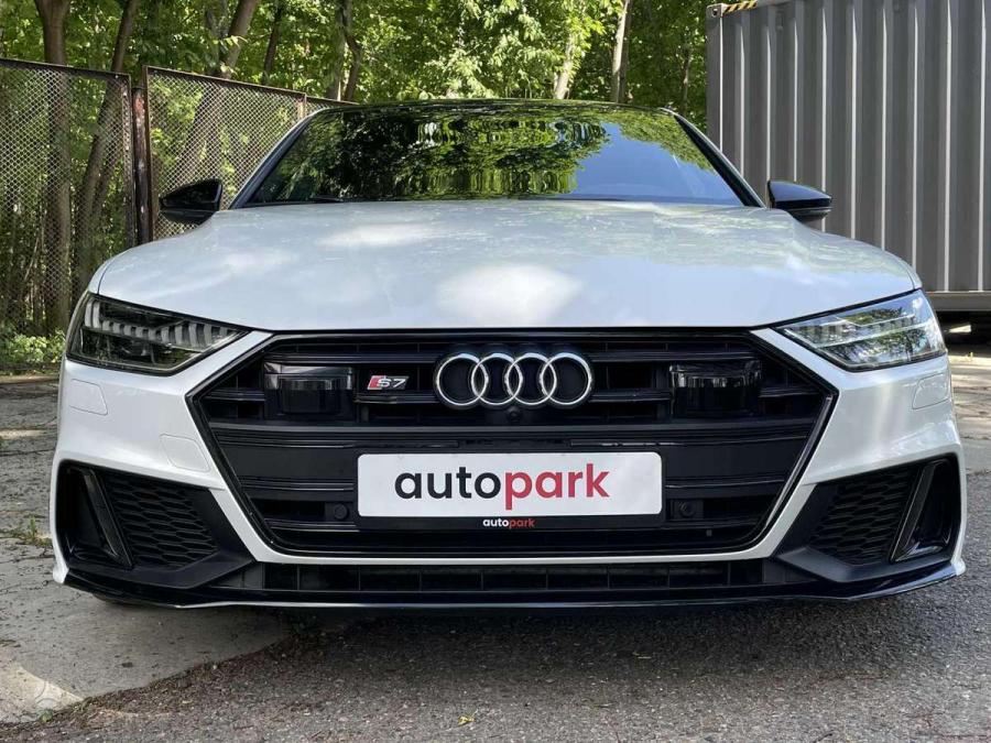 White Audi S7 2022 in Vilnius, with an engine capacity of 2.89 L and mileage of 61 thousand km for 49900 €, photo 4 on AUTOMOTO.COM.LV
