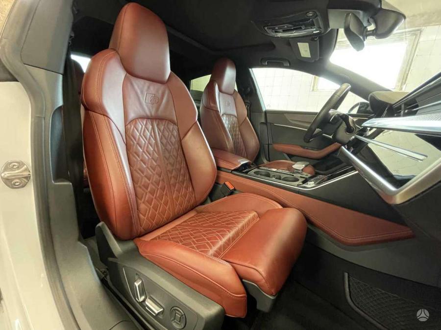 White Audi S7 2022 in Vilnius, with an engine capacity of 2.89 L and mileage of 61 thousand km for 49900 €, photo 12 on AUTOMOTO.COM.LV