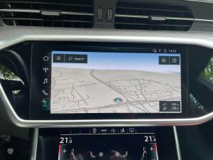 White Audi S7 2022 in Vilnius, with an engine capacity of 2.89 L and mileage of 61 thousand km for 49900 €, photo 20 on AUTOMOTO.COM.LV