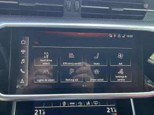 White Audi S7 2022 in Vilnius, with an engine capacity of 2.89 L and mileage of 61 thousand km for 49900 €, photo 22 on AUTOMOTO.COM.LV