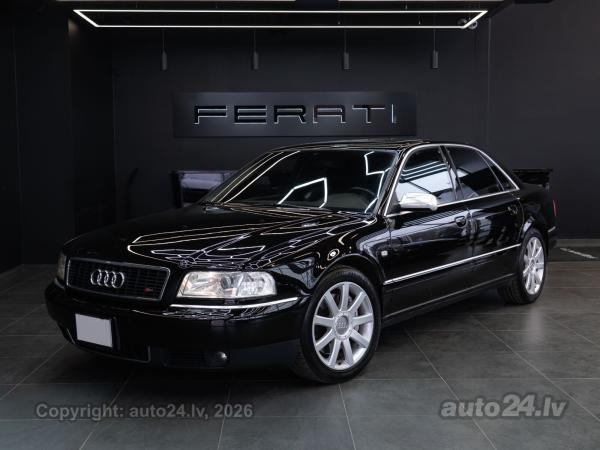 Melns Audi S8 2001 Tallina, ar dzinēja tilpumu 4.20 L un nobraukumu 83 tūkst. km par 26000 €, foto 1 vietnē AUTOMOTO.COM.LV