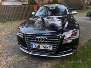 Black Audi S8 2012 in Tallinn, with an engine capacity of 4.00 L and mileage of 116 thousand km for 26900 €, photo  on AUTOMOTO.COM.LV
