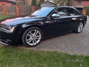 Black Audi S8 2012 in Tallinn, with an engine capacity of 4.00 L and mileage of 116 thousand km for 26900 €, photo 4 on AUTOMOTO.COM.LV