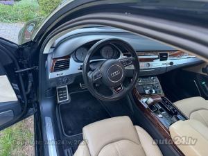 Black Audi S8 2012 in Tallinn, with an engine capacity of 4.00 L and mileage of 116 thousand km for 26900 €, photo 9 on AUTOMOTO.COM.LV