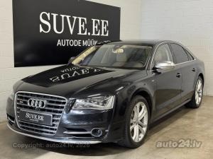 Melns Audi S8 2012 Tallina, ar dzinēja tilpumu 4.00 L un nobraukumu 117 tūkst. km par 27995 €, foto  vietnē AUTOMOTO.COM.LV