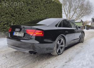 Black Audi S8 2013 in Jurmala, with an engine capacity of 4.00 L and mileage of 173 thousand km for 28500 €, photo 5 on AUTOMOTO.COM.LV