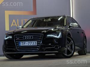 Black Audi S8 2013 in Jurmala, with an engine capacity of 4.00 L and mileage of 173 thousand km for 25000 €, photo 8 on AUTOMOTO.COM.LV