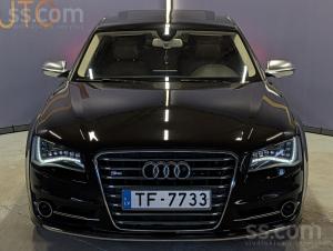 Black Audi S8 2013 in Jurmala, with an engine capacity of 4.00 L and mileage of 173 thousand km for 25000 €, photo 10 on AUTOMOTO.COM.LV