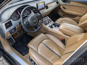 Black Audi S8 2013 in Jurmala, with an engine capacity of 4.00 L and mileage of 173 thousand km for 25000 €, photo 12 on AUTOMOTO.COM.LV