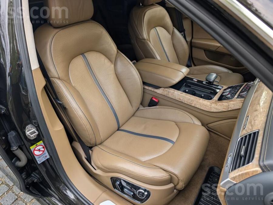 Melns Audi S8 2013 Jūrmala, ar dzinēja tilpumu 4.00 L un nobraukumu 174 tūkst. km par 26000 €, foto 17 vietnē AUTOMOTO.COM.LV