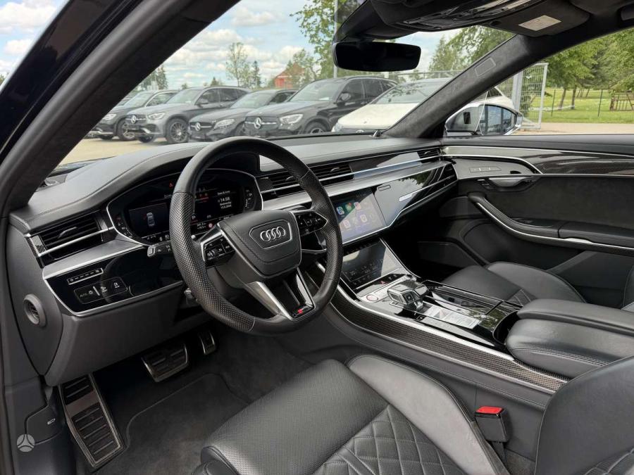 Черный Ауди С8 2020 в Шяуляй, объемом двигателя 4.00 л и пробегом 90 тыс. км за 69990 €, фото 12 на AUTOMOTO.COM.LV