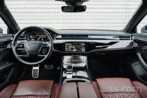 Melns Audi S8 2020 Rīga, ar dzinēja tilpumu 4.00 L un nobraukumu 68 tūkst. km par 79900 €, foto 7 vietnē AUTOMOTO.COM.LV