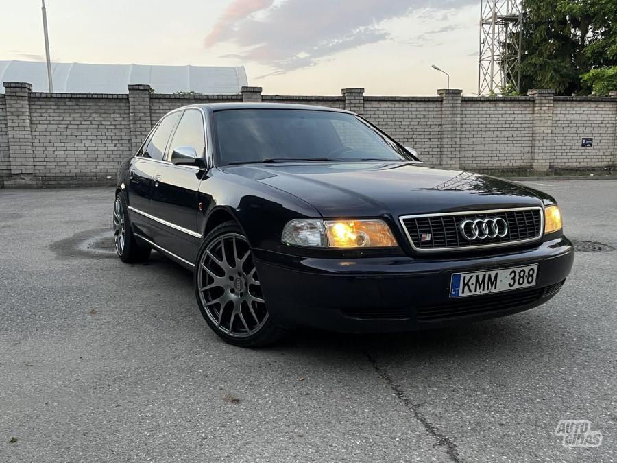 Zils Audi S8 1998 Kauņa, ar dzinēja tilpumu 4.20 L un nobraukumu 252 tūkst. km par 9500 €, foto 7 vietnē AUTOMOTO.COM.LV