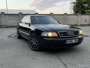 Blue Audi S8 1998 in Kaunas, with an engine capacity of 4.20 L and mileage of 255 thousand km for 7800 €, photo 7 on AUTOMOTO.COM.LV