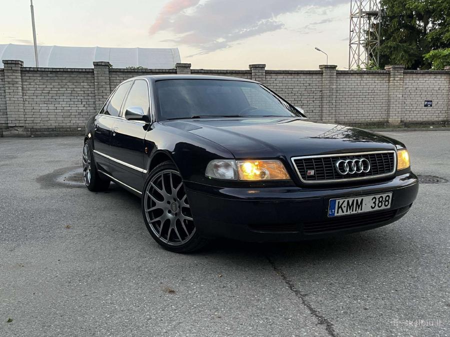 Blue Audi S8 1998 in Kaunas, with an engine capacity of 4.20 L and mileage of 255 thousand km for 7800 €, photo 7 on AUTOMOTO.COM.LV