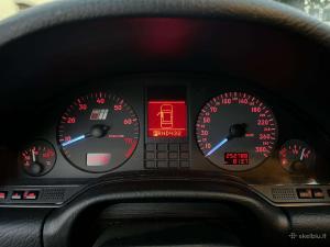 Blue Audi S8 1998 in Kaunas, with an engine capacity of 4.20 L and mileage of 255 thousand km for 7800 €, photo 15 on AUTOMOTO.COM.LV