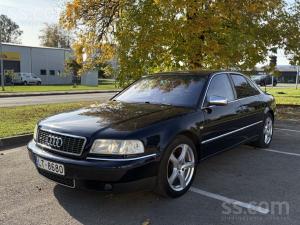 Blue Audi S8 1998 in Riga, with an engine capacity of 4.20 L and mileage of 410 thousand km for 4490 €, photo 1 on AUTOMOTO.COM.LV