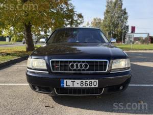 Blue Audi S8 1998 in Riga, with an engine capacity of 4.20 L and mileage of 410 thousand km for 4490 €, photo 3 on AUTOMOTO.COM.LV