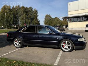 Blue Audi S8 1998 in Riga, with an engine capacity of 4.20 L and mileage of 410 thousand km for 4490 €, photo 5 on AUTOMOTO.COM.LV
