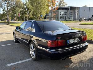 Blue Audi S8 1998 in Riga, with an engine capacity of 4.20 L and mileage of 410 thousand km for 4490 €, photo 8 on AUTOMOTO.COM.LV