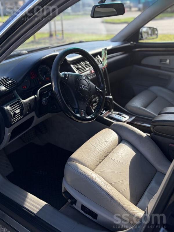 Audi S8 1998 RÄ«ga vietnÄ Zils Audi S8 1998 RÄ«ga, ar dzinÄja tilpumu 4.20 L un nobraukumu 410 tÅ«kst. km par 4490 ā¬, foto 9 vietnÄ AUTOMOTO.COM.LV
