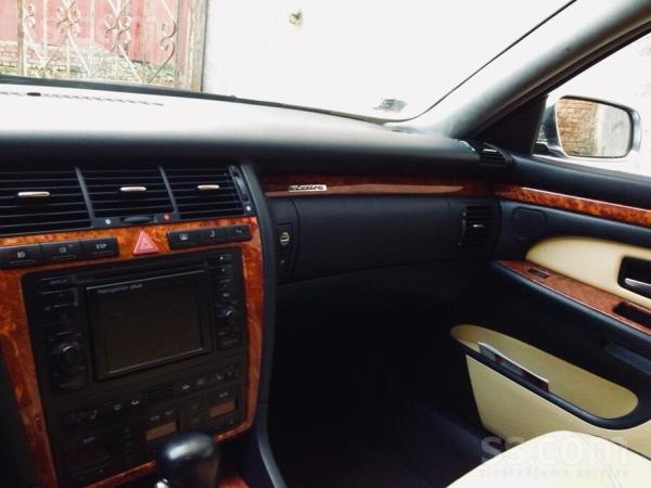 Zils Audi S8 1999 Rīga, ar dzinēja tilpumu 4.00 L un nobraukumu 312 tūkst. km par 6000 €, foto 6 vietnē AUTOMOTO.COM.LV