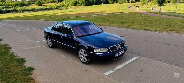 Blue Audi S8 2000 in Vilnius, with an engine capacity of 4.17 L and mileage of 315 thousand km for 5200 €, photo 2 on AUTOMOTO.COM.LV