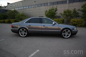 Grey Audi S8 2001 in Riga, with an engine capacity of 4.20 L and mileage of 270 thousand km for 7990 €, photo 6 on AUTOMOTO.COM.LV