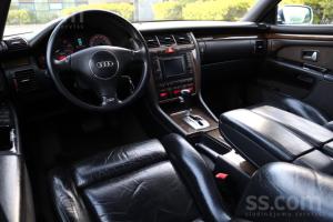 Grey Audi S8 2001 in Riga, with an engine capacity of 4.20 L and mileage of 270 thousand km for 7990 €, photo 8 on AUTOMOTO.COM.LV