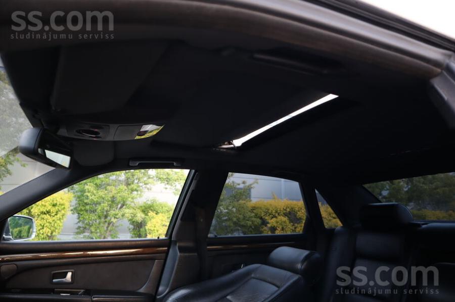 Grey Audi S8 2001 in Riga, with an engine capacity of 4.20 L and mileage of 270 thousand km for 7990 €, photo 16 on AUTOMOTO.COM.LV