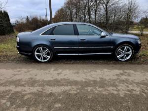 Grey Audi S8 2006 in Kaunas, with an engine capacity of 5.20 L and mileage of 170 thousand km for 8200 €, photo 8 on AUTOMOTO.COM.LV