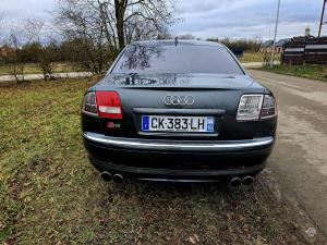 Grey Audi S8 2006 in Kaunas, with an engine capacity of 5.20 L and mileage of 170 thousand km for 8200 €, photo 10 on AUTOMOTO.COM.LV