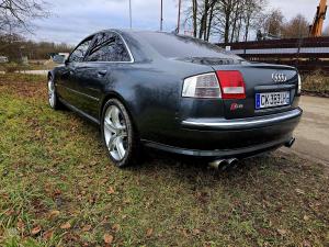 Grey Audi S8 2006 in Kaunas, with an engine capacity of 5.20 L and mileage of 170 thousand km for 8200 €, photo 11 on AUTOMOTO.COM.LV