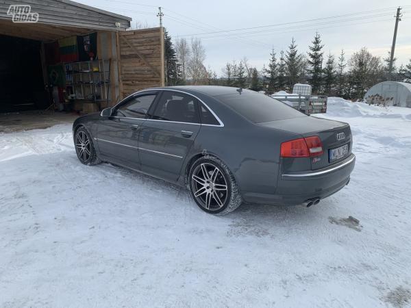 Pelēks Audi S8 2006 Kauņa, ar dzinēja tilpumu 5.20 L un nobraukumu 340 tūkst. km par 15000 €, foto 6 vietnē AUTOMOTO.COM.LV