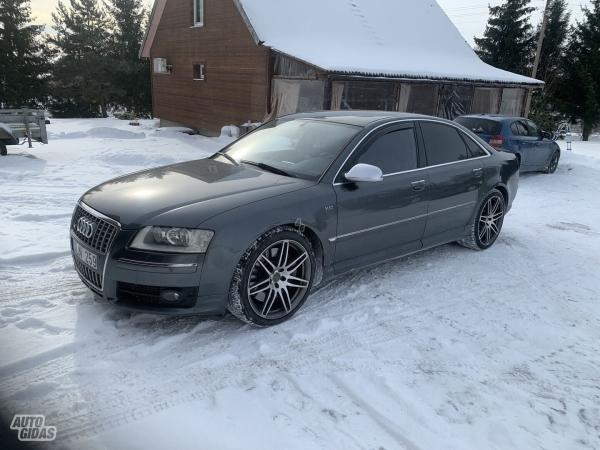 Pelēks Audi S8 2006 Kauņa, ar dzinēja tilpumu 5.20 L un nobraukumu 340 tūkst. km par 15000 €, foto 7 vietnē AUTOMOTO.COM.LV