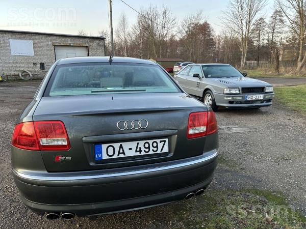 Grey Audi S8 2006 in Liepaja, with an engine capacity of 5.20 L and mileage of 367 thousand km for 12500 €, photo 2 on AUTOMOTO.COM.LV