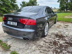 Pelēks Audi S8 2012 Tallina, ar dzinēja tilpumu 4.00 L un nobraukumu 311 tūkst. km par 19500 €, foto 8 vietnē AUTOMOTO.COM.LV