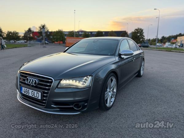 Pelēks Audi S8 2012 Tallina, ar dzinēja tilpumu 4.00 L un nobraukumu 312 tūkst. km par 24990 €, foto 8 vietnē AUTOMOTO.COM.LV