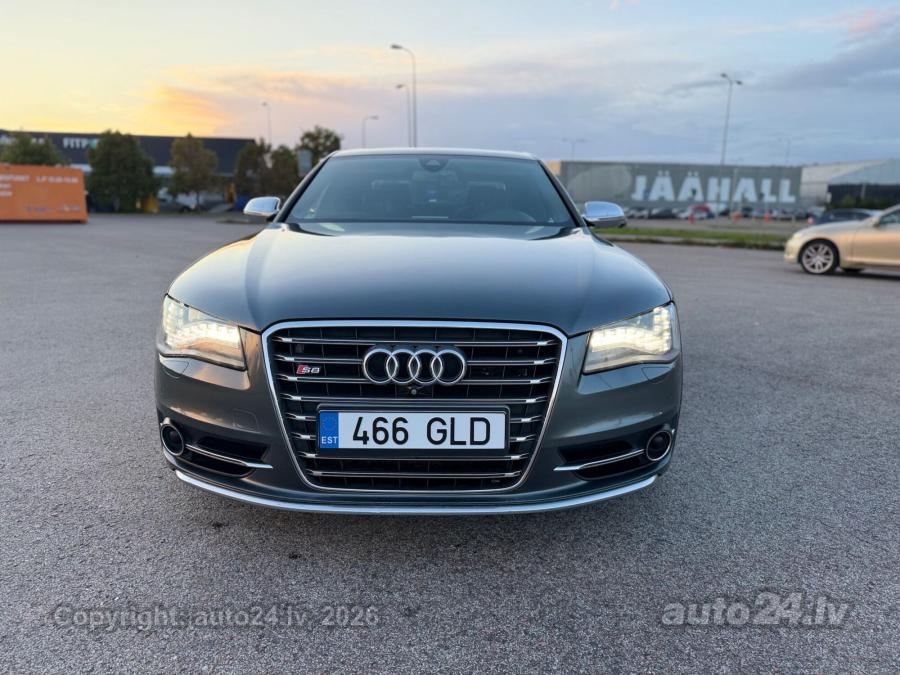 Pelēks Audi S8 2012 Tallina, ar dzinēja tilpumu 4.00 L un nobraukumu 312 tūkst. km par 24990 €, foto 9 vietnē AUTOMOTO.COM.LV