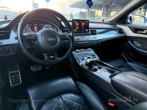 Pelēks Audi S8 2012 Tallina, ar dzinēja tilpumu 4.00 L un nobraukumu 312 tūkst. km par 24990 €, foto 16 vietnē AUTOMOTO.COM.LV