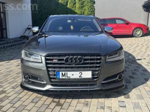 Grey Audi S8 2014 in Bauska, with an engine capacity of 4.00 L and mileage of 0 thousand km for 35000 €, photo 6 on AUTOMOTO.COM.LV