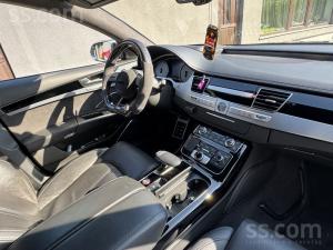 Grey Audi S8 2014 in Bauska, with an engine capacity of 4.00 L and mileage of 0 thousand km for 35000 €, photo 14 on AUTOMOTO.COM.LV