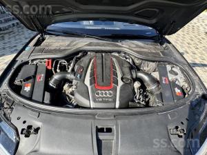 Grey Audi S8 2014 in Bauska, with an engine capacity of 4.00 L and mileage of 0 thousand km for 35000 €, photo 25 on AUTOMOTO.COM.LV