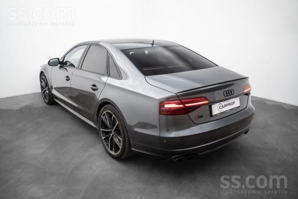 Pelēks Audi S8 2016 Tallina, ar dzinēja tilpumu 4.00 L un nobraukumu 153 tūkst. km par 39999 €, foto 9 vietnē AUTOMOTO.COM.LV