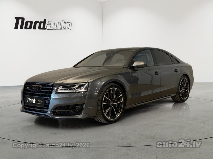 Pelēks Audi S8 2017 Tallina, ar dzinēja tilpumu 4.00 L un nobraukumu 65 tūkst. km par 59900 €, foto 1 vietnē AUTOMOTO.COM.LV