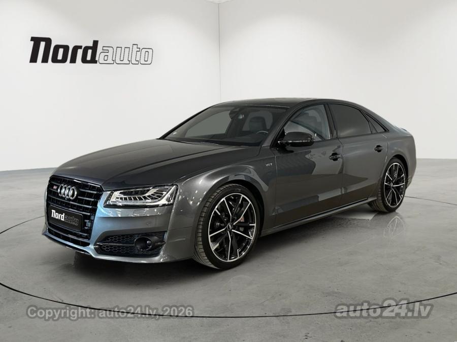 Pelēks Audi S8 2017 Tallina, ar dzinēja tilpumu 4.00 L un nobraukumu 60 tūkst. km par 59900 €, foto 1 vietnē AUTOMOTO.COM.LV