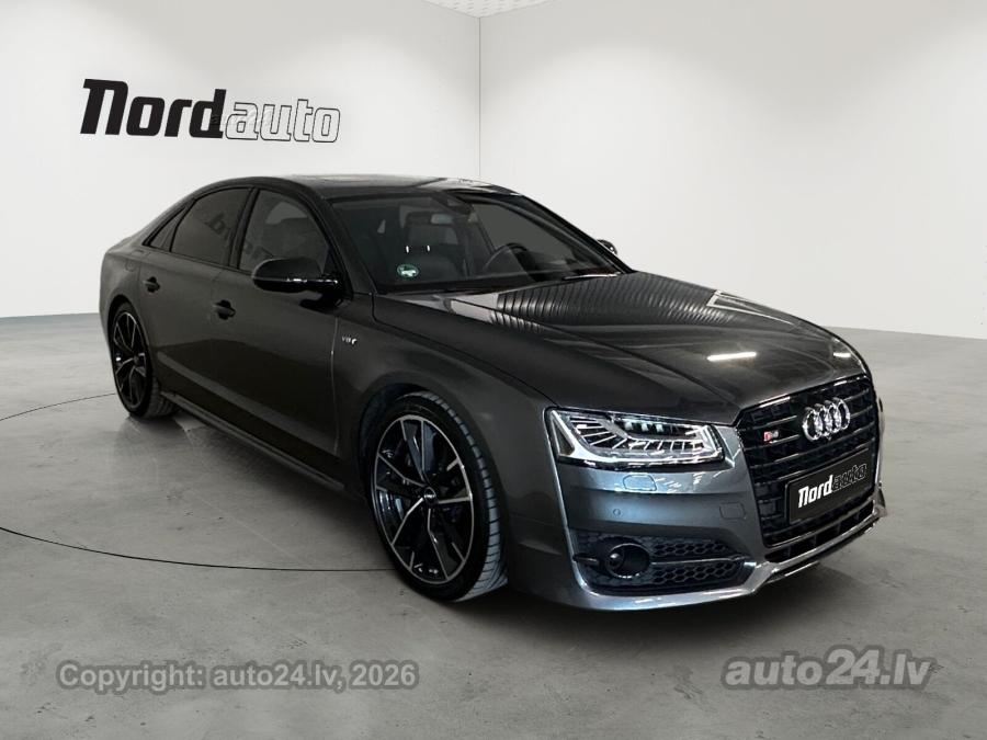 Pelēks Audi S8 2017 Tallina, ar dzinēja tilpumu 4.00 L un nobraukumu 60 tūkst. km par 59900 €, foto 7 vietnē AUTOMOTO.COM.LV