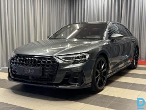 Grey Audi S8 2022 in Marupe, with an engine capacity of 4.00 L and mileage of 87 thousand km for 84990 €, photo 1 on AUTOMOTO.COM.LV