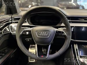 Pelēks Audi S8 2022 Rīga, ar dzinēja tilpumu 4.00 L un nobraukumu 87 tūkst. km par 81490 €, foto 16 vietnē AUTOMOTO.COM.LV