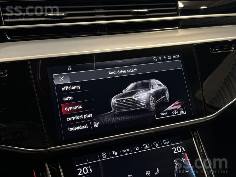 Pelēks Audi S8 2022 Rīga, ar dzinēja tilpumu 4.00 L un nobraukumu 87 tūkst. km par 81490 €, foto 20 vietnē AUTOMOTO.COM.LV